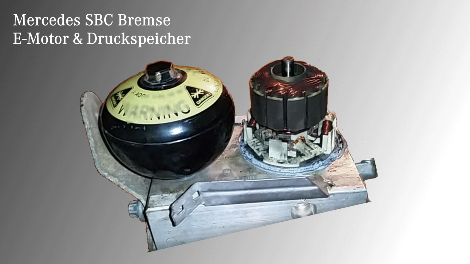 Die Mercedes SBC Bremse (Sensoric Brake Control) Probleme und Lösungen ...